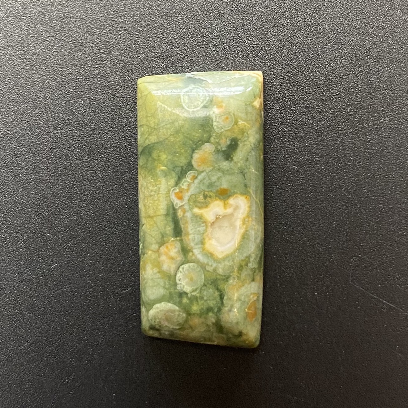 Rainforest Jasper Cabochon Gemstone - Rectangle Shape - GOTCHA ROCKS
